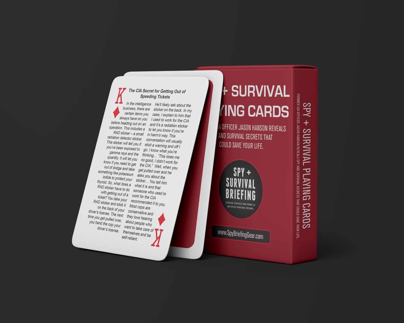 Survival Playing Cards – spybriefinggear